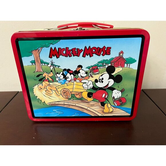 Disney | Toys | Mickey Mouse 997 Disney Series 2 School Bus Lunch Box ...